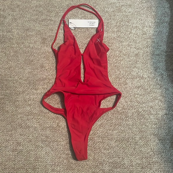 Boutine LA | Swim | Boutine La Rose Red Radar One Piece Size M | Poshmark